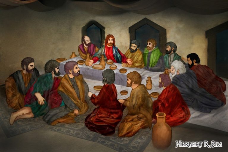 The Last Supper - Herbert R. Sim
