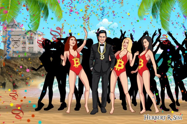 The Bitcoin Man: Crypto Beach Party - Herbert R. Sim