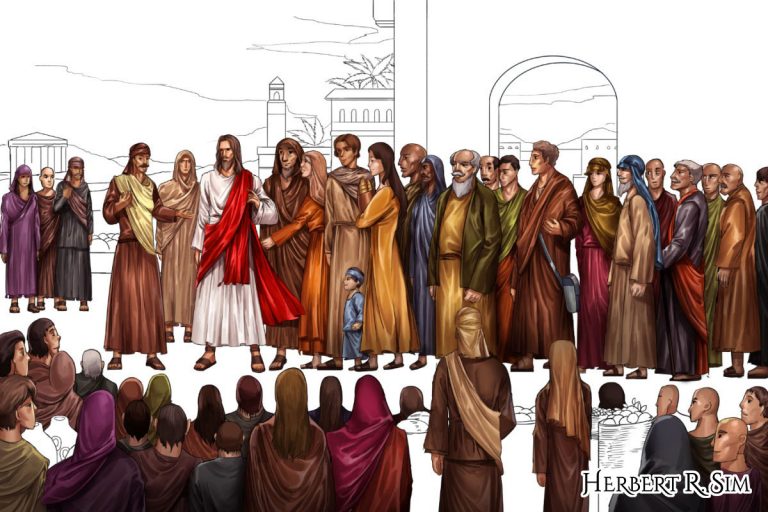 Yahweh-Rapha: Jesus Healing the Bleeding Woman - Herbert R. Sim