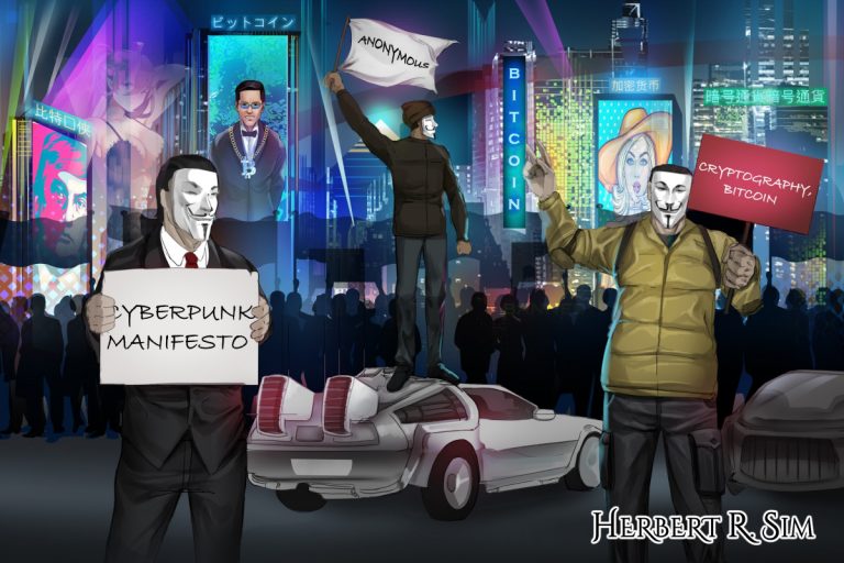 Crypto Anarchist Manifesto: Cypherpunk Coup D'état - Herbert R. Sim