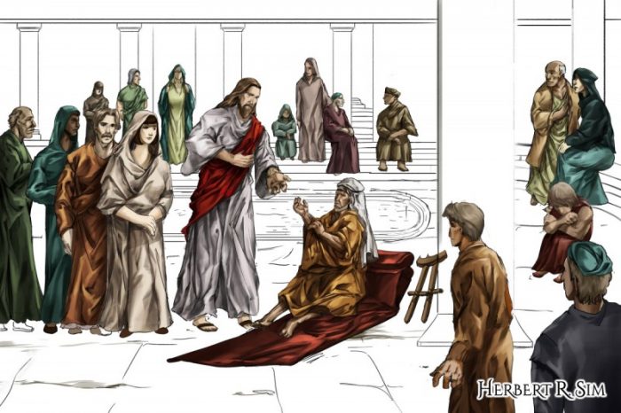 Jehovah-Rapha: Jesus Heals a Paralytic at the Pool of Bethesda ...