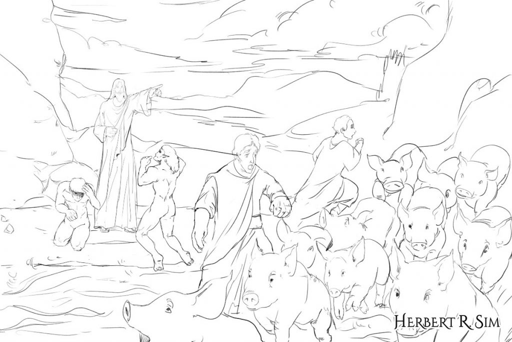 Son of God: Jesus Restores Two Demon-Possessed Men - Herbert R. Sim