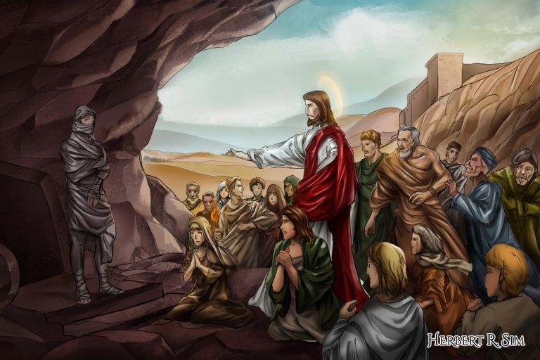 Daniel in the Lion's Den - Herbert R. Sim